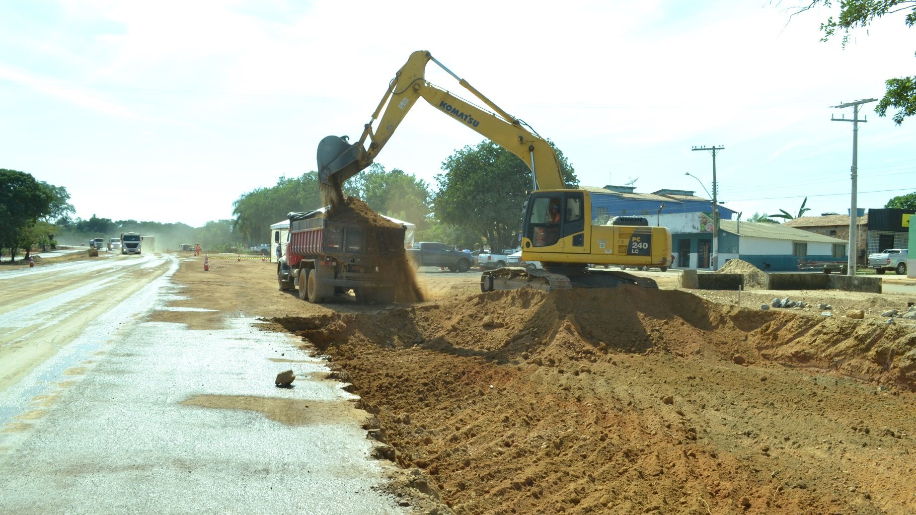Superintendente do DNIT em Goiás vistoria obras de duplicação da BR-414 ...